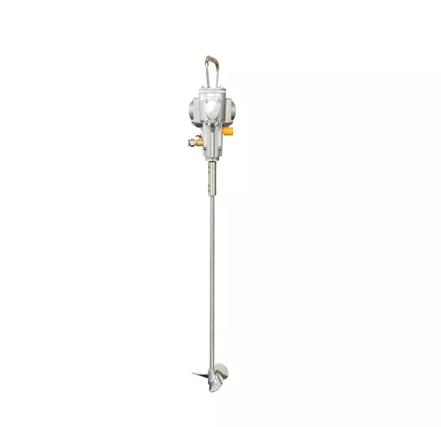 Stirrer Jacketed Tank Agitator Mixer Stainless Steel Portable Pneumatic ...