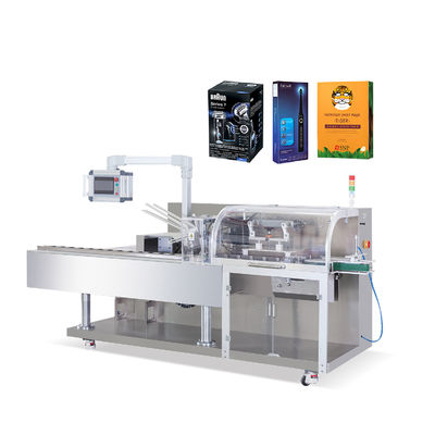Vertical 1800mm Automatic Cartoning Machine 70g M2 Cartonator Packing ...