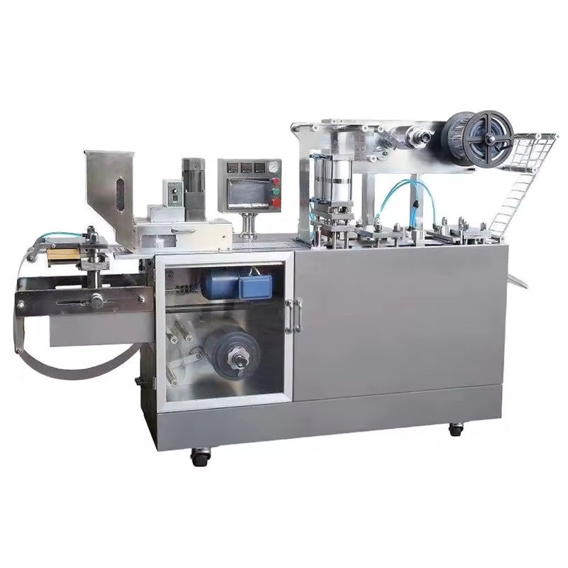 Automated Tablet Capsule Blister Packaging Machine Servo Motor Driven ...