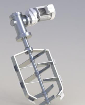 Straight Flat Blade Mixer Agitator Equipment Industrial 50Hz Disc ...