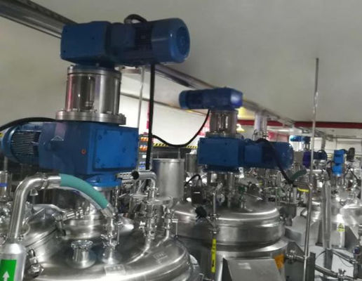 Straight Flat Blade Mixer Agitator Equipment Industrial 50Hz Disc ...